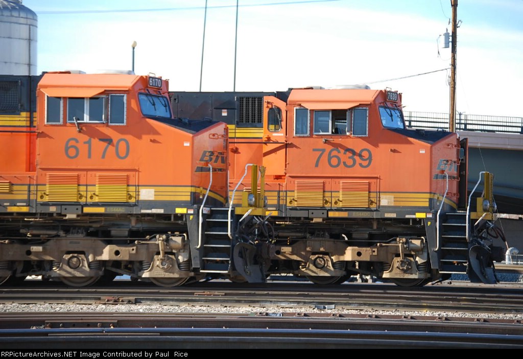 BNSF 6170 & 7639 Waiting to go to work